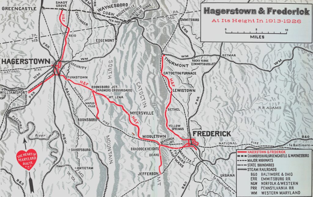 Hagerstown and Frederick Railway - Heritage Frederick – The Historical ...
